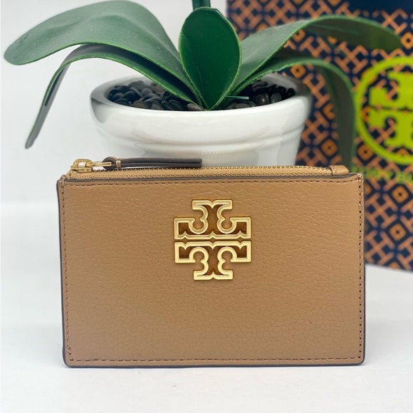 Tory Burch | Bags | Tory Burch Britten Zip Card Case Small ...